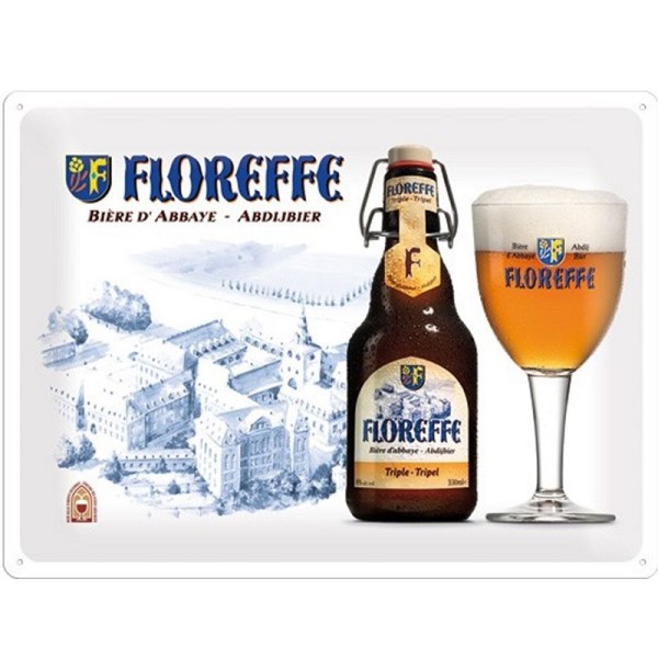 Floreffe Abdijbier - Belgisch Bier - Retroborden