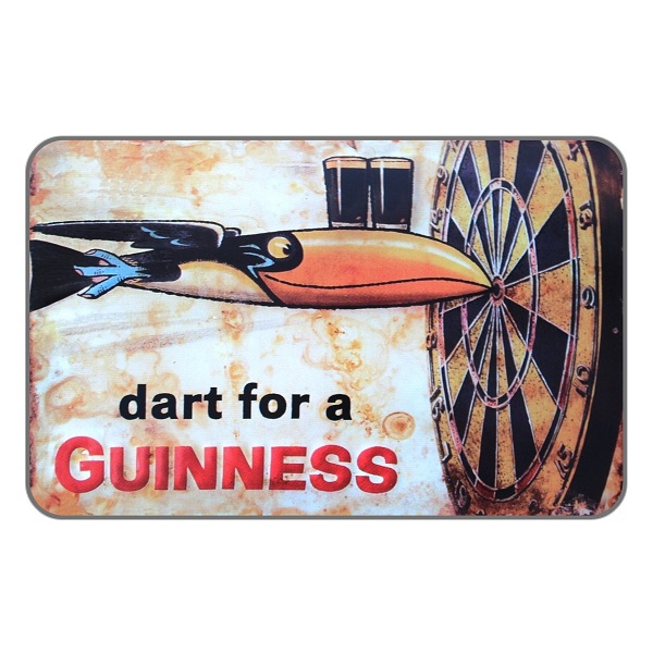 Dart For A Guinness - Retroborden