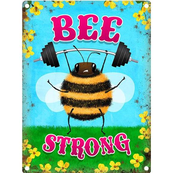 Bee Strong - Retroborden
